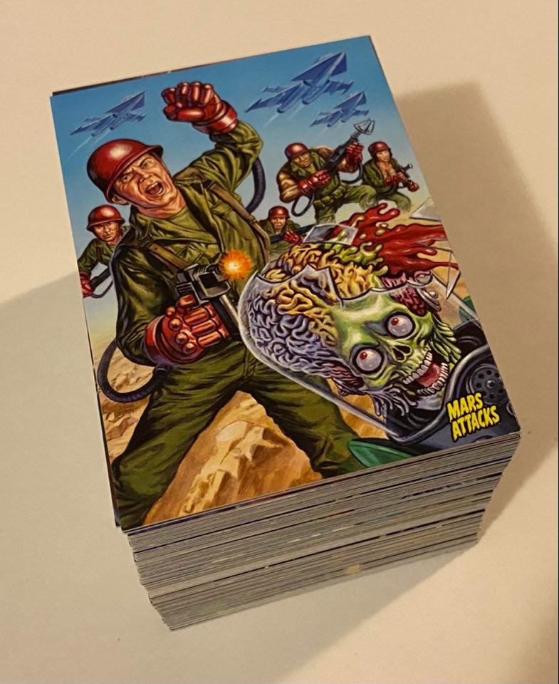 Mars Attacks Uprising trading card Kickstarter Survey | Crowd Ox