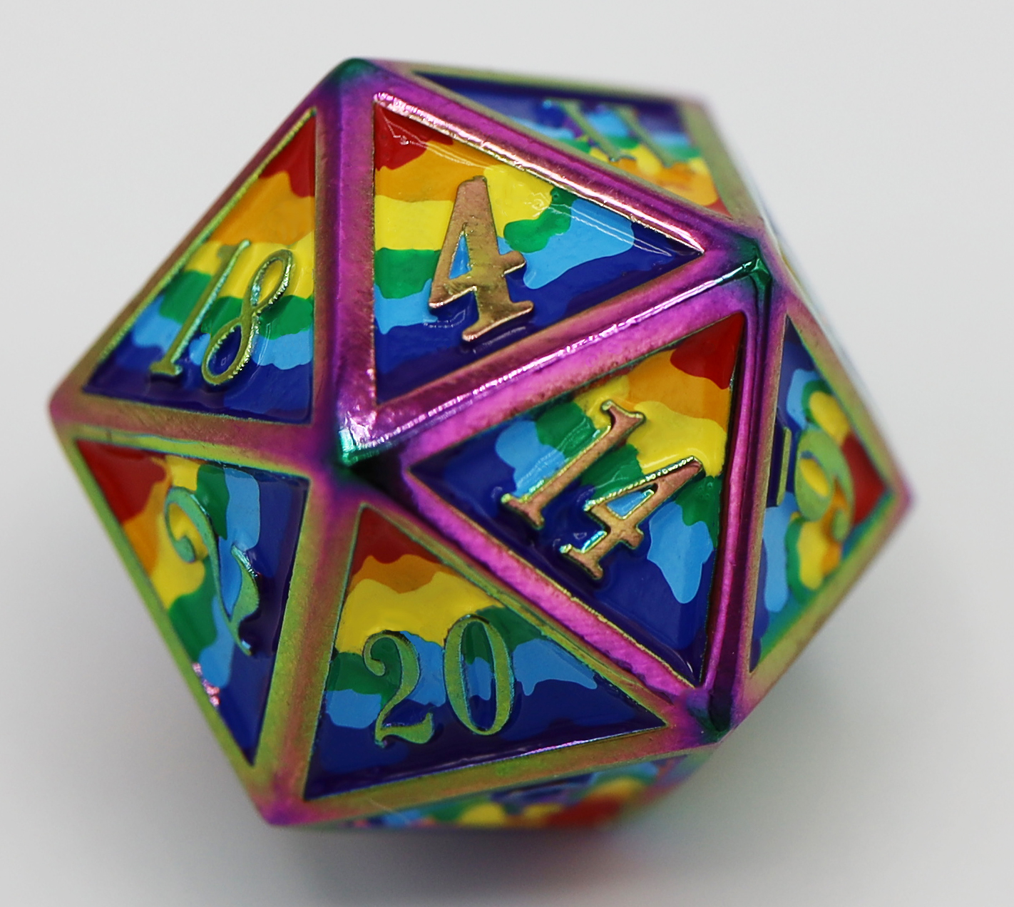 Single D20 | Dice For All | Crowd Ox
