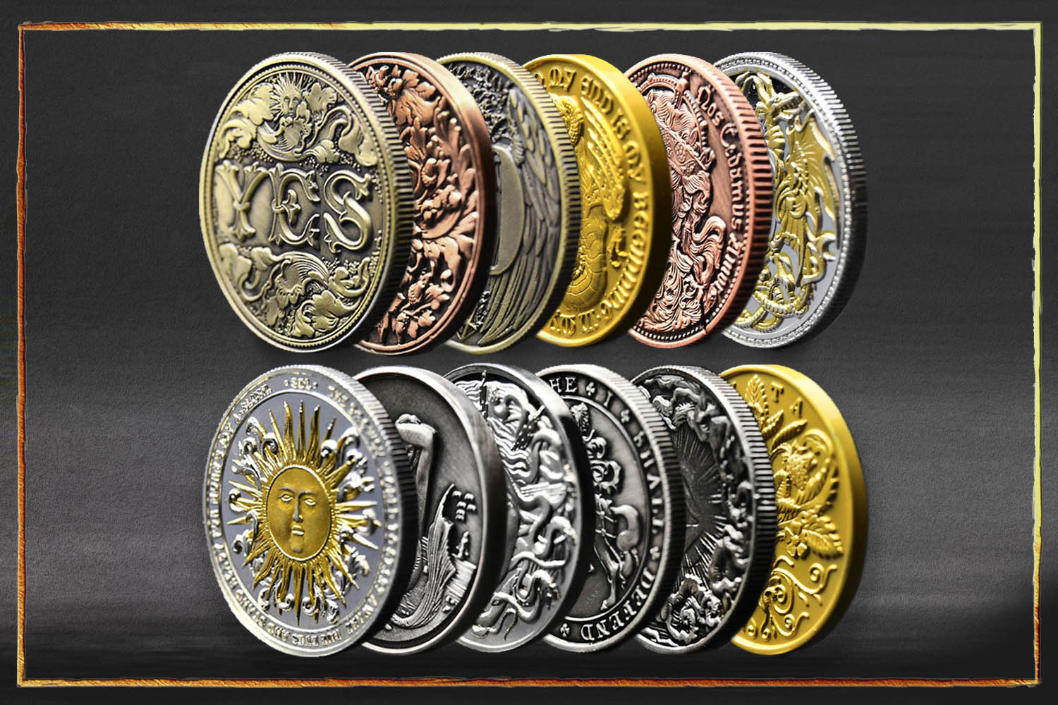 The Coins of Wonder - RPG / DnD 5e Enhancing Collector Coins | Crowd Ox